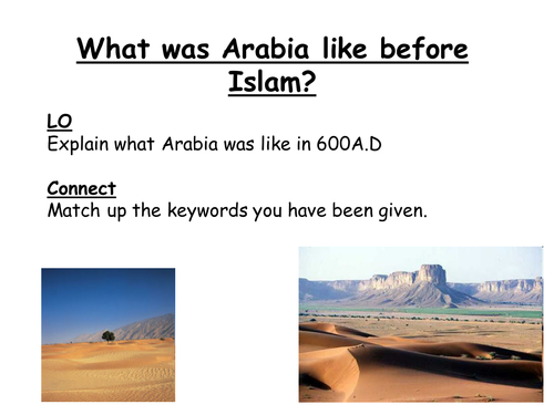 What was Arabia like before Islam? | Teaching Resources