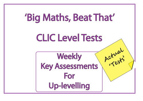 Big Maths CLIC session PowerPoint- one week of 20 mins starters! by ...