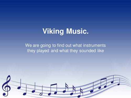 Viking Music | Teaching Resources