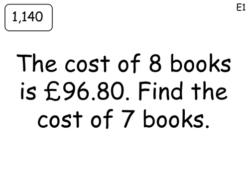 Proportion loop cards | Teaching Resources