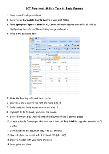 ICT Functional Skills (Entry Level 3) | Teaching Resources