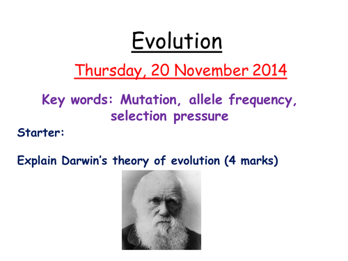 Evolution | Teaching Resources