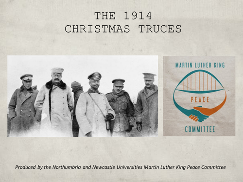 World War One Christmas Truce | Teaching Resources