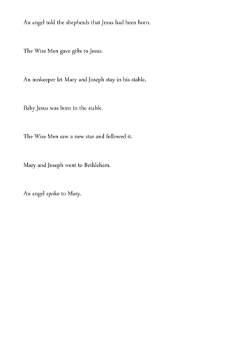 Christmas Zig Zag subordinate clause direct speech | Teaching Resources