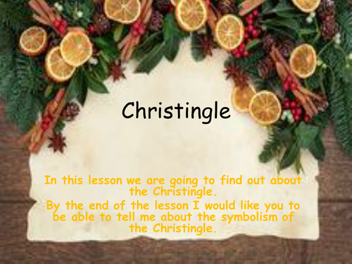 A Christingle Enquiry | Teaching Resources