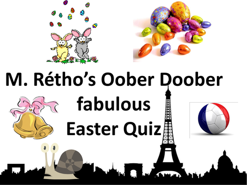 Quiz de Paques - French Easter Quiz | Teaching Resources