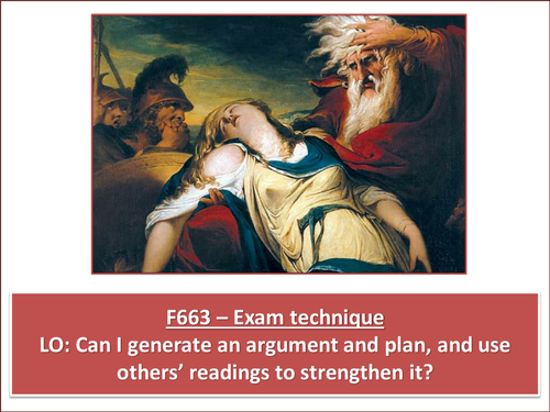 A-level King Lear - Using Critical Perspectives | Teaching Resources