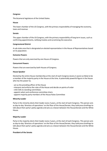 How effective is Congress? | Teaching Resources