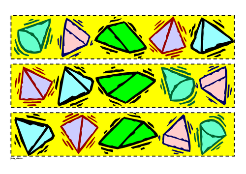 Math Themed Cut-out Borders | Teaching Resources