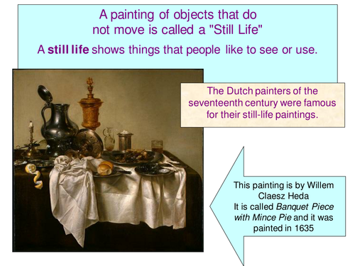 Still Life & Cubism PowerPoints by - UK Teaching Resources - TES