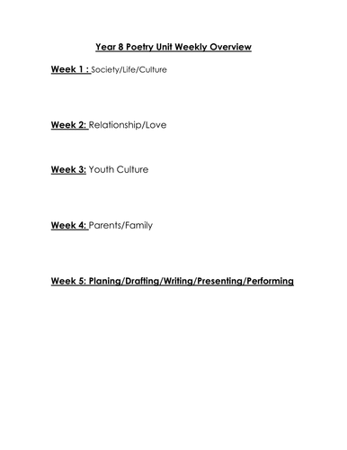 Love's Dog: Edexcel Poetry Anthology by - UK Teaching Resources - TES