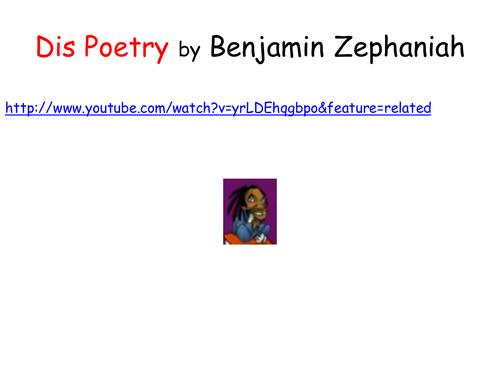 Neighbours by Benjamin Zephaniah by jamestickle86 - Teaching Resources ...
