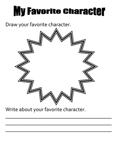 My Favourite Characters By