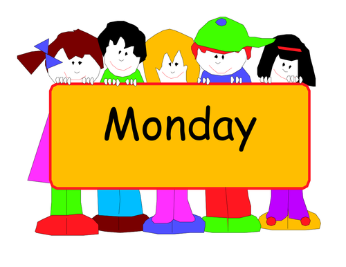 Days of the Week Display | Teaching Resources