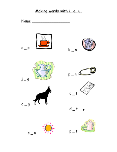 Fill in the Missing Sounds | Teaching Resources
