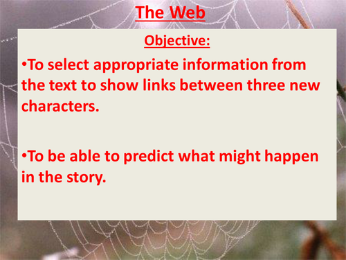 Victorian Crime Drama - The Web & Characters | Teaching Resources