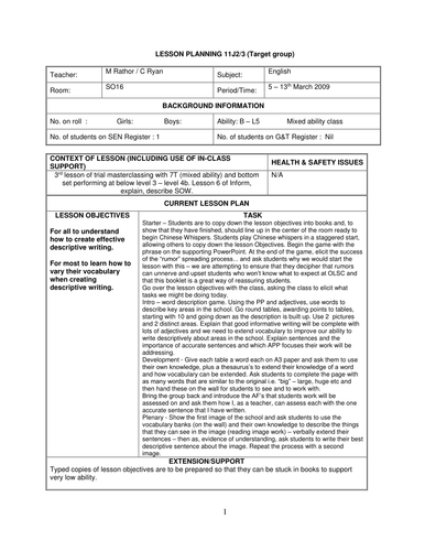 Writing to persuade - Selling The School lesson 6 | Teaching Resources