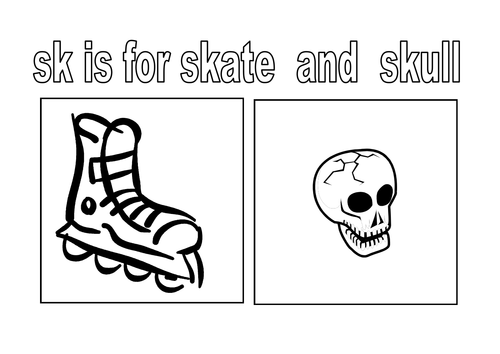 SK Blends worksheet by jamakex - UK Teaching Resources - TES