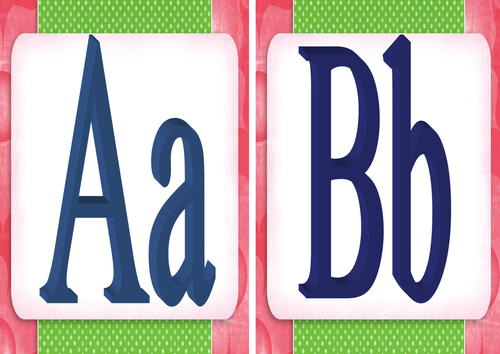 Upper and Lower Case Letters - Alphabet | Teaching Resources