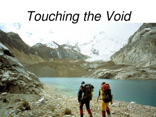 "Touching the Void" - PowerPoint | Teaching Resources