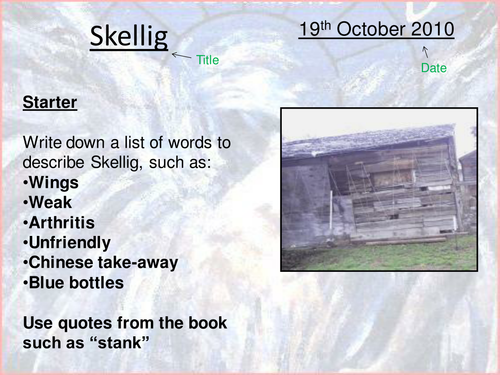 Skellig | Teaching Resources