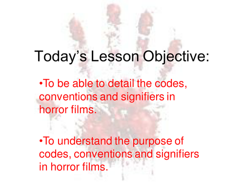 Horror genre - Writing Horror stories intro PowerPoint | Teaching Resources