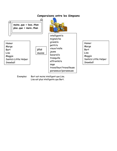 Comparative | Teaching Resources