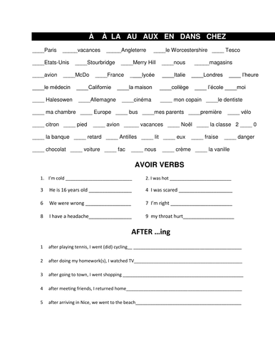 Mixed grammar | Teaching Resources