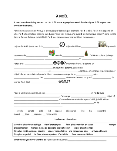 NOËL Christmas in French | Teaching Resources