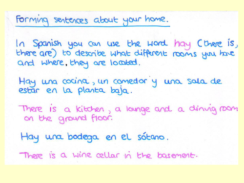 ¿Cómo es tu casa? | Teaching Resources