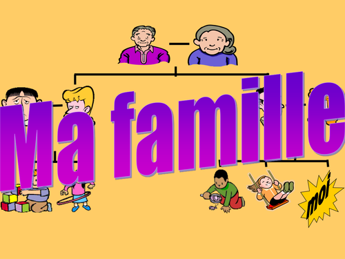 ma famille by - UK Teaching Resources - TES