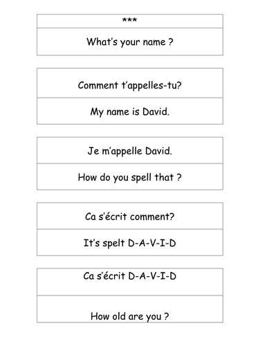 Self and Family Follow-me cards | Teaching Resources