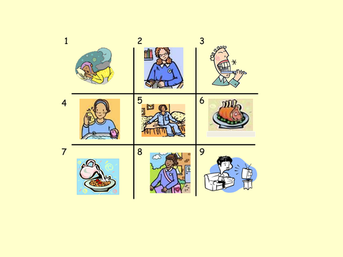 La Rutina Diaria Powerpoint