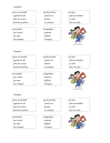 Futur proche/immediate future practice | Teaching Resources