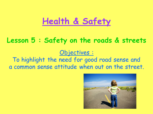 Safety on the roads and streets | Teaching Resources