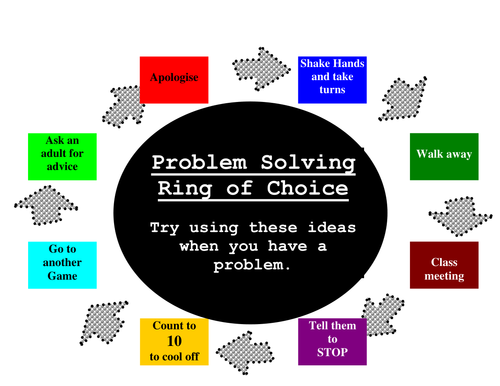 Problem Solving Ring of Choice | Teaching Resources