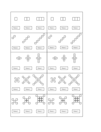 Matching Cards/Sequence Patterns/Algebra Exp | Teaching Resources