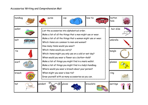 Spanish Clothes & Accessories- Ropa y complementos by natilopez ...