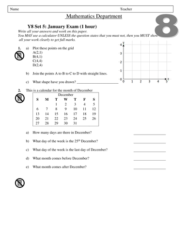 Cummulative Assessment for Multiple Topics | Teaching Resources