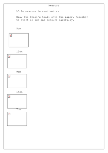 Measuring in CM | Teaching Resources