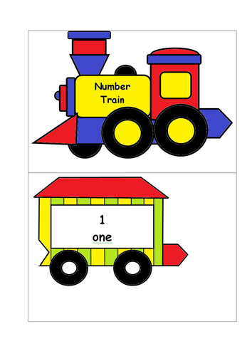 Number line train | Teaching Resources