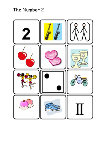 The number 2 | Teaching Resources
