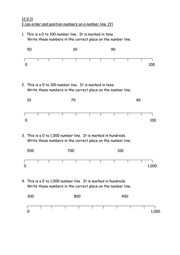 Ordering and comparing numbers up to 10 000 000 by - UK Teaching ...