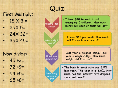 Quiz on Four Skills | Teaching Resources