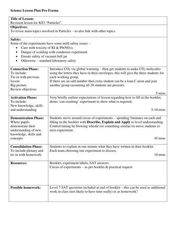 review of particles | Teaching Resources