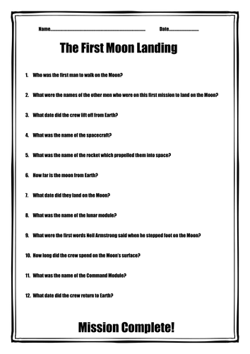 The Space Race | Teaching Resources