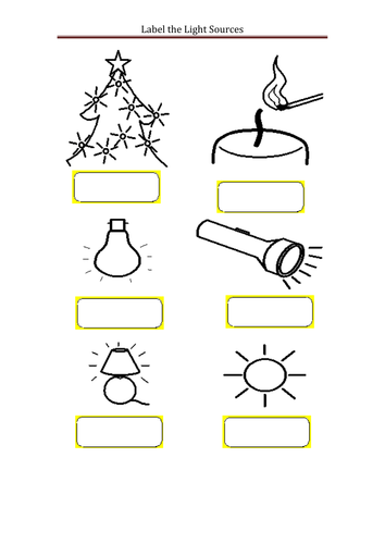 Light Sources | Teaching Resources Light Sources | Teaching Resources