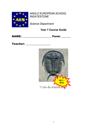 6th Grade Course Guide | Teaching Resources