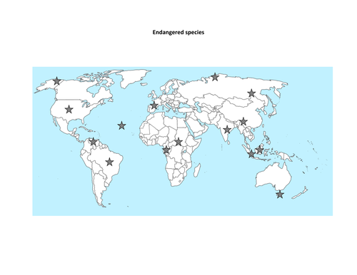 Endangered species | Teaching Resources