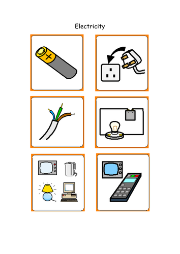 Electricity flashcards | Teaching Resources